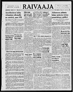 Raivaaja. October 2, 1963 = Pioneer - Digital Commonwealth