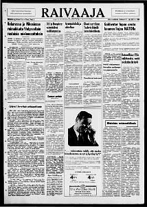 Raivaaja. September 1, 1964 = Pioneer - Digital Commonwealth