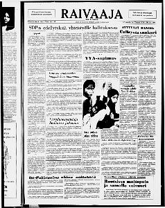 Raivaaja. April 13, 1971 = Pioneer - Digital Commonwealth