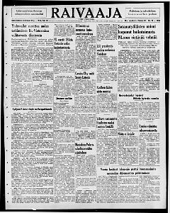 Raivaaja. February 26, 1964 = Pioneer - Digital Commonwealth