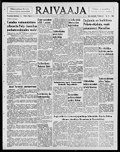 Raivaaja. February 1, 1963 = Pioneer - Digital Commonwealth