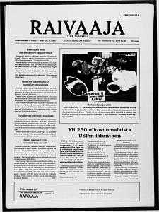 Raivaaja. October 4, 2000 = Pioneer - Digital Commonwealth