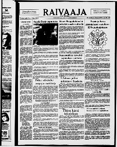 Raivaaja. June 6, 1972 = Pioneer - Digital Commonwealth