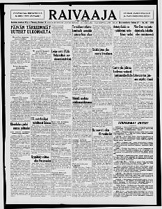 Raivaaja. October 15, 1959 = Pioneer - Digital Commonwealth