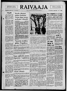 Raivaaja. January 2, 1970 = Pioneer - Digital Commonwealth