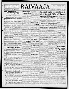 Raivaaja. February 29, 1960 = Pioneer - Digital Commonwealth