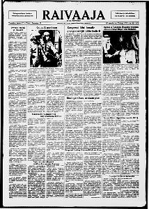 Raivaaja. December 27, 1973 = Pioneer - Digital Commonwealth