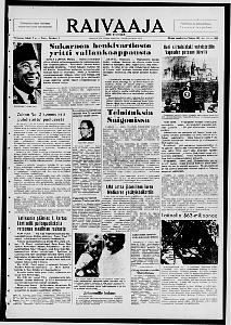 Raivaaja. October 5, 1965 = Pioneer - Digital Commonwealth