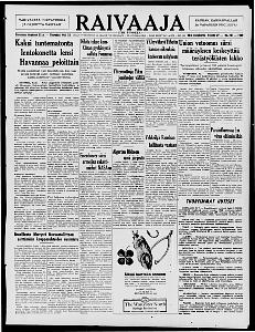 Raivaaja. October 22, 1959 = Pioneer - Digital Commonwealth