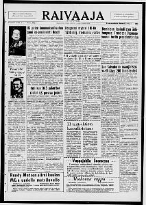 Raivaaja. May 6, 1965 = Pioneer - Digital Commonwealth