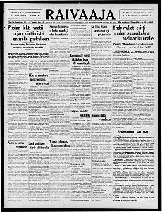 Raivaaja. January 15, 1957 = Pioneer - Digital Commonwealth