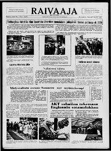 Raivaaja. July 28, 1970 = Pioneer - Digital Commonwealth