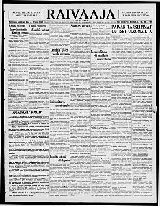 Raivaaja. July 1, 1960 = Pioneer - Digital Commonwealth