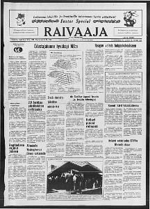 Raivaaja. March 28, 1985 = Pioneer - Digital Commonwealth