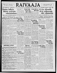 Raivaaja. December 15, 1960 = Pioneer - Digital Commonwealth