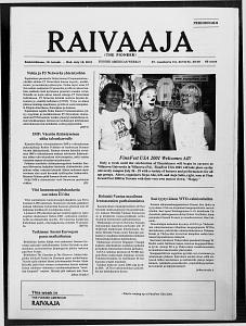 Raivaaja. July 18, 2001 = Pioneer - Digital Commonwealth