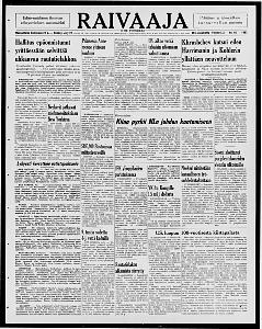 Raivaaja. July 22, 1963 = Pioneer - Digital Commonwealth