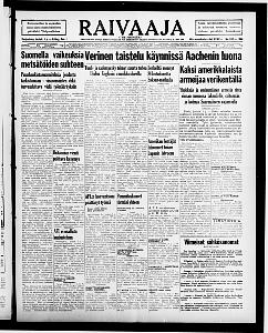 Raivaaja. December 1, 1944 = Pioneer - Digital Commonwealth