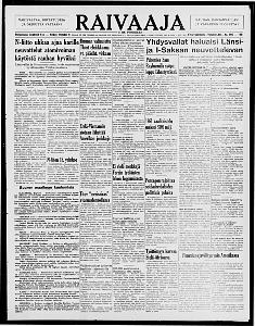 Raivaaja. October 6, 1961 = Pioneer - Digital Commonwealth