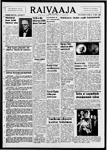 Raivaaja. September 19, 1964 = Pioneer - Digital Commonwealth