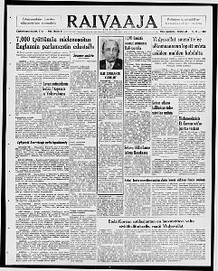 Raivaaja. March 27, 1963 = Pioneer - Digital Commonwealth