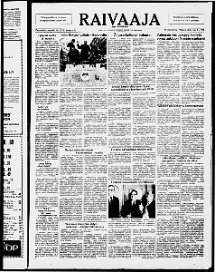 Raivaaja. January 18, 1974 = Pioneer - Digital Commonwealth