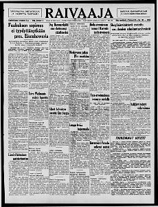 Raivaaja. October 2, 1957 = Pioneer - Digital Commonwealth