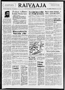 Raivaaja. April 18, 1969 = Pioneer - Digital Commonwealth