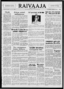 Raivaaja. September 5, 1969 = Pioneer - Digital Commonwealth