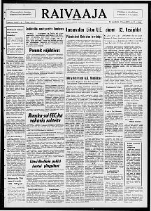 Raivaaja. July 2, 1968 = Pioneer - Digital Commonwealth