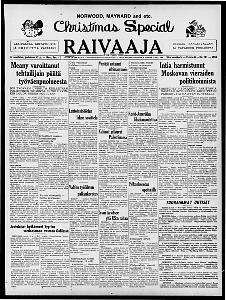 Raivaaja. December 12, 1955 = Pioneer - Digital Commonwealth