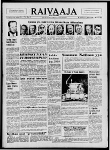 Raivaaja. November 20, 1970 = Pioneer - Digital Commonwealth