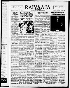 Raivaaja. June 13, 1975 = Pioneer - Digital Commonwealth