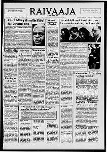 Raivaaja. July 22, 1965 = Pioneer - Digital Commonwealth