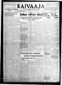 Raivaaja. December 4, 1917 = Pioneer - Digital Commonwealth