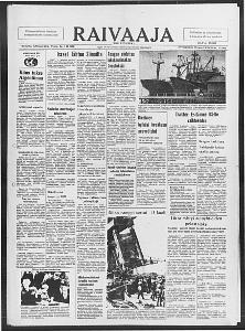 Raivaaja. April 22, 1982 = Pioneer - Digital Commonwealth