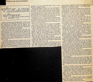 Thanksgiving message - Digital Commonwealth