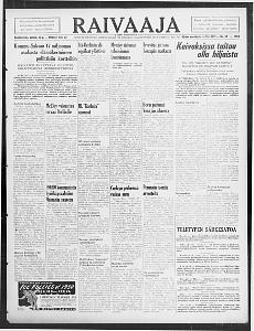 Raivaaja. February 13, 1950 = Pioneer - Digital Commonwealth