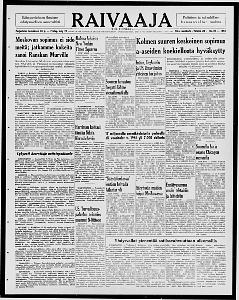 Raivaaja. July 26, 1963 = Pioneer - Digital Commonwealth