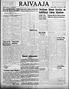 Raivaaja. February 2, 1946 = Pioneer - Digital Commonwealth