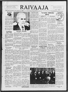 Raivaaja. December 24, 1980 = Pioneer - Digital Commonwealth