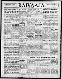 Raivaaja. July 29, 1964 = Pioneer - Digital Commonwealth