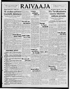 Raivaaja. July 22, 1960 = Pioneer - Digital Commonwealth