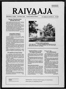 Raivaaja. March 6, 2002 = Pioneer - Digital Commonwealth
