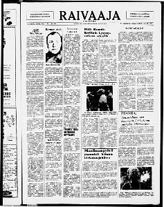 Raivaaja. July 30, 1971 = Pioneer - Digital Commonwealth