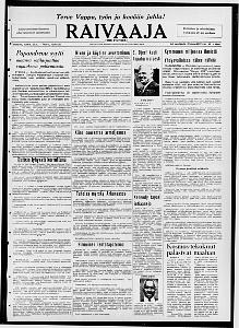 Raivaaja. April 25, 1968 = Pioneer - Digital Commonwealth