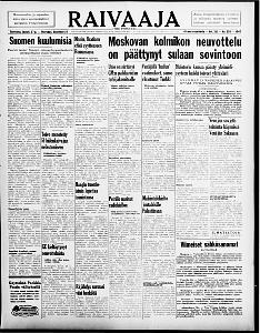 Raivaaja. December 27, 1945 = Pioneer - Digital Commonwealth