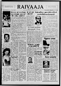 Raivaaja. May 27, 1965 = Pioneer - Digital Commonwealth