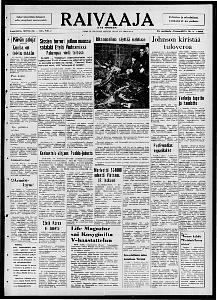 Raivaaja. February 3, 1968 = Pioneer - Digital Commonwealth