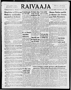 Raivaaja. October 17, 1962 = Pioneer - Digital Commonwealth